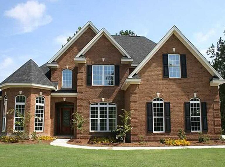 Exterior Traditional house Plan design | Ebhosworks