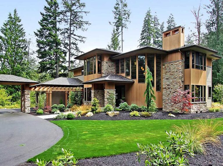 Modern Exterior Design Plan | Ebhosworks