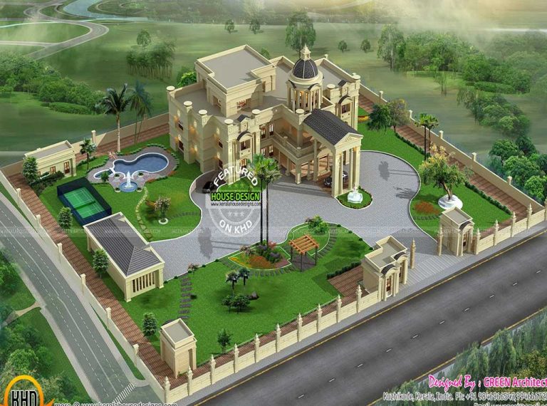 Mansion house design plan | Ebhosworks