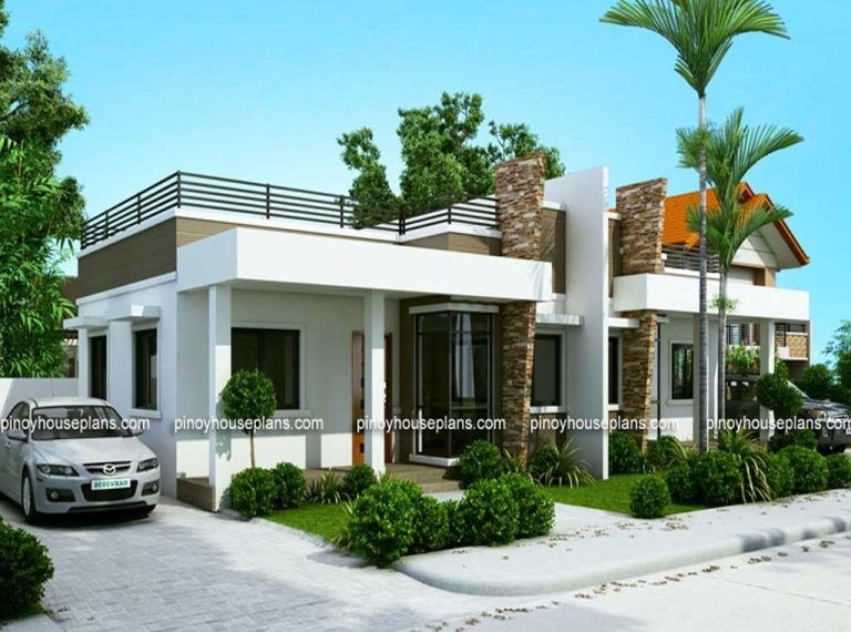 2 Bedroom Duplex House Plan | Ebhosworks