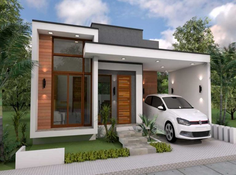Simple Modern Bungalow House Design | Ebhosworks