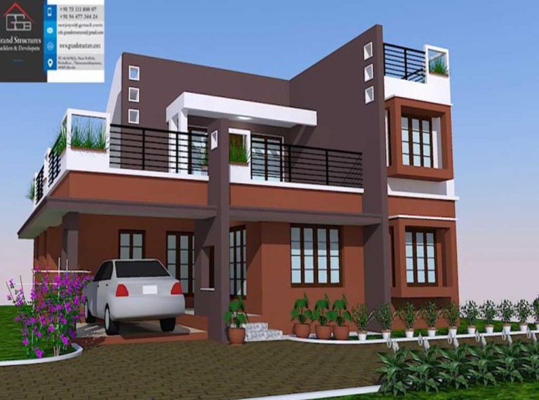 Stunning Four-bedroom Double-storey with Roof Deck