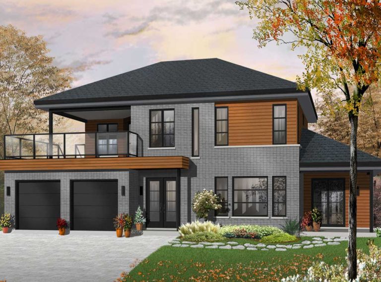 BEAUTIFUL MODERN STYLE HOUSE PLAN | Ebhosworks