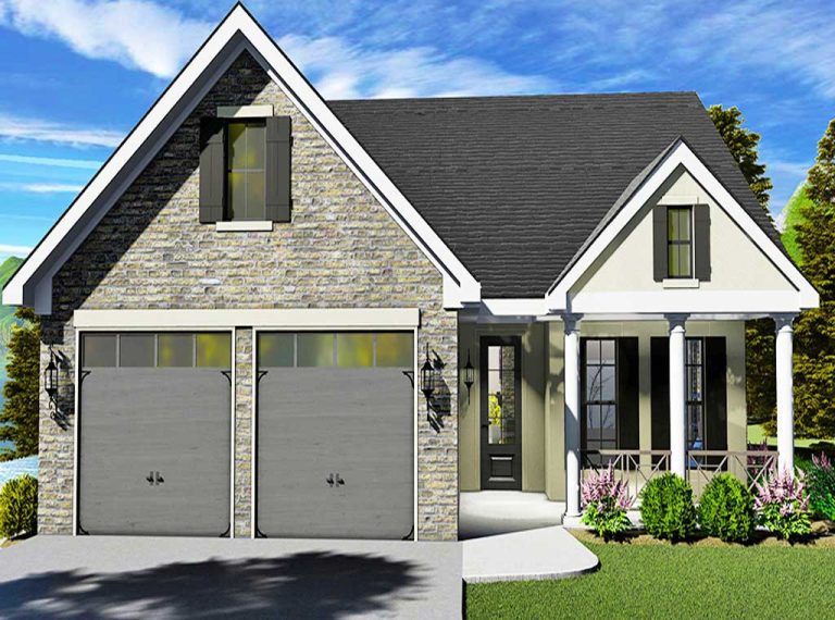 ONE STORY STYLE HOUSE PLAN | Ebhosworks